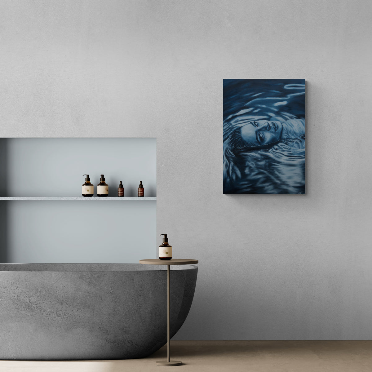 "Nell’immensità" by Andrea Russo, Oil on Canvas – NewYorkART.com