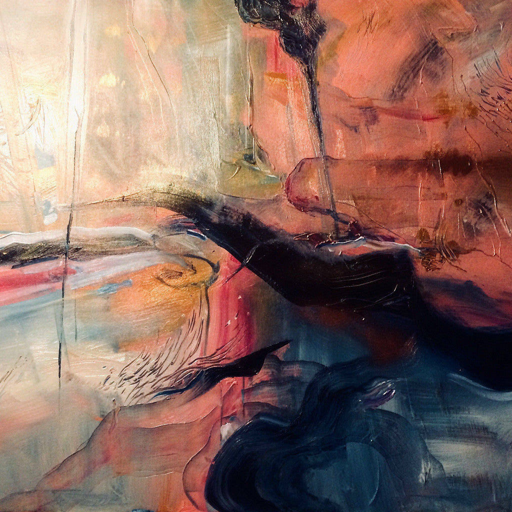 One Magical Day By Andrea Ehret, Acrylic On Canvas – NewYorkART.com